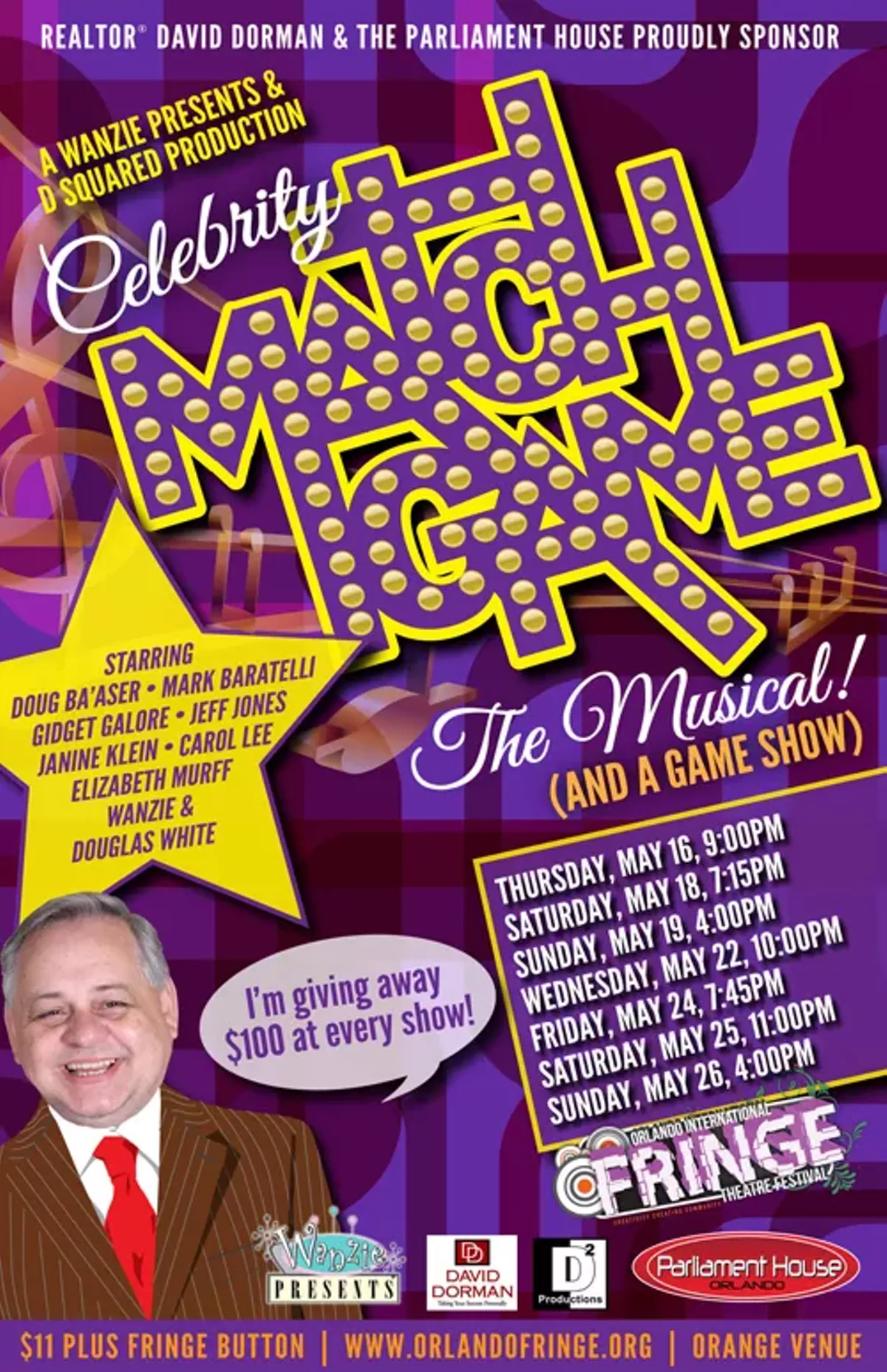 Fringe Review: CELEBRITY MATCH GAME: The Musical (And a Game Show ...