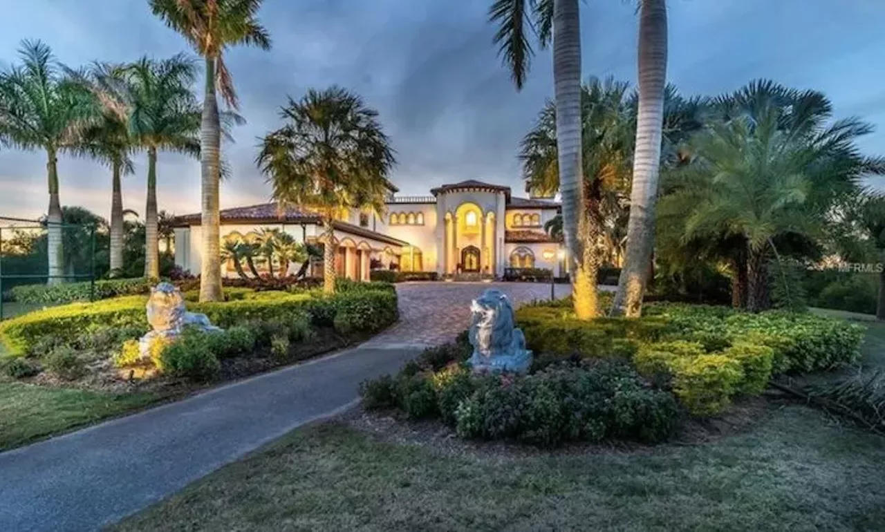 This $18 million Florida mega-mansion comes with its own private ...
