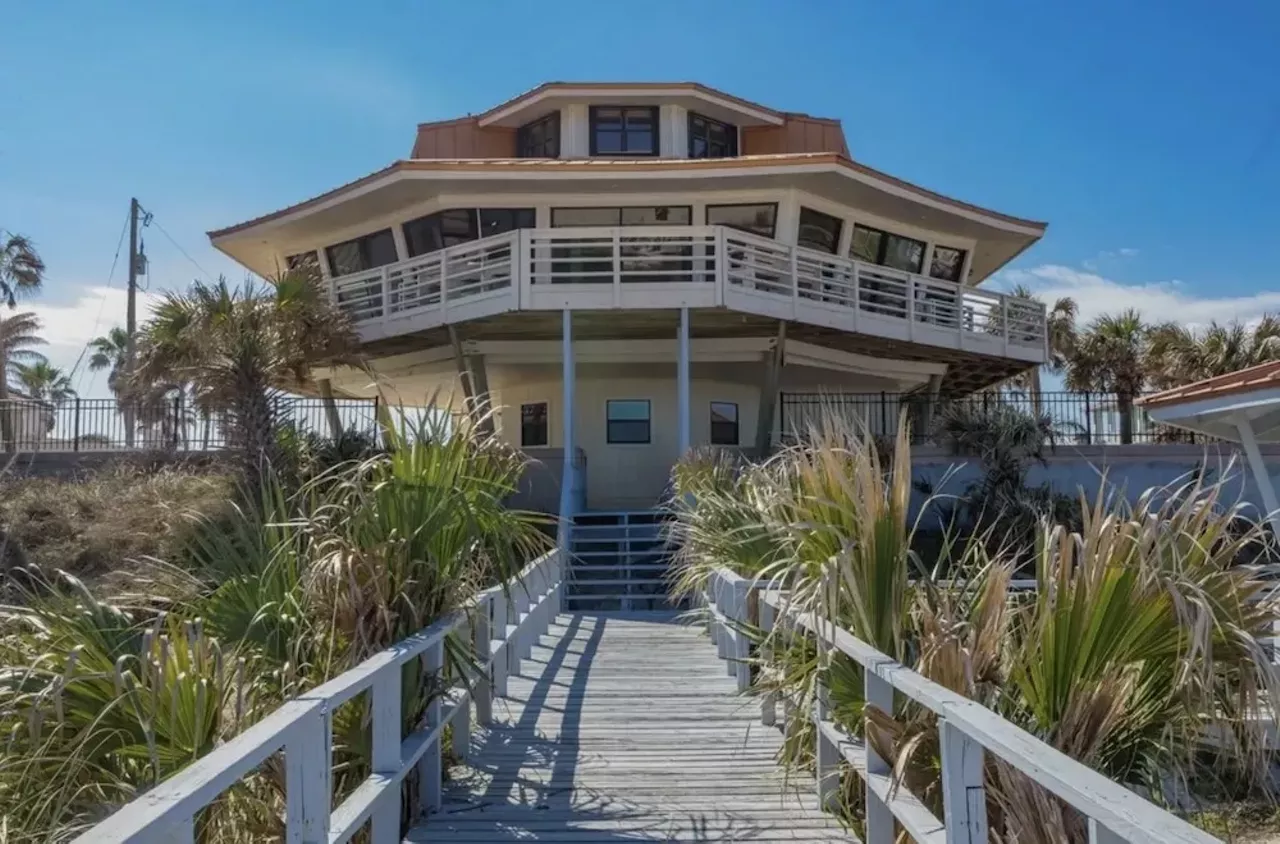 This rare Florida pedestal beach house is now on the market for $2.2M ...