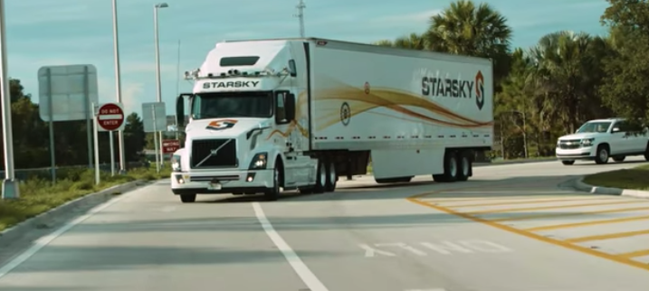 A self-driving 18-wheeler was tested on the Florida Turnpike earlier ...