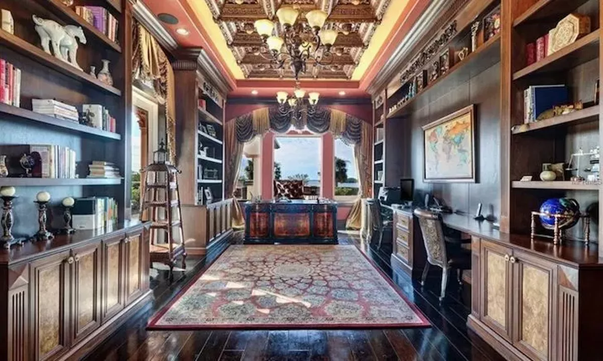 This $18 million Florida mega-mansion comes with its own private ...