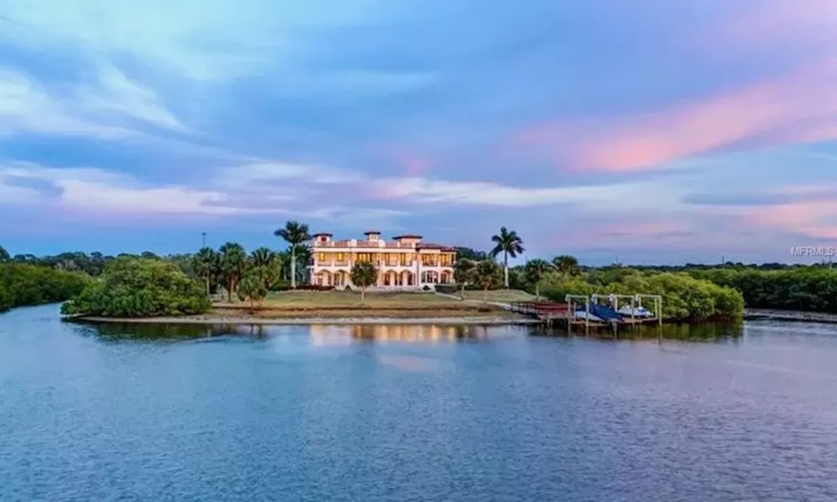 This $18 million Florida mega-mansion comes with its own private ...